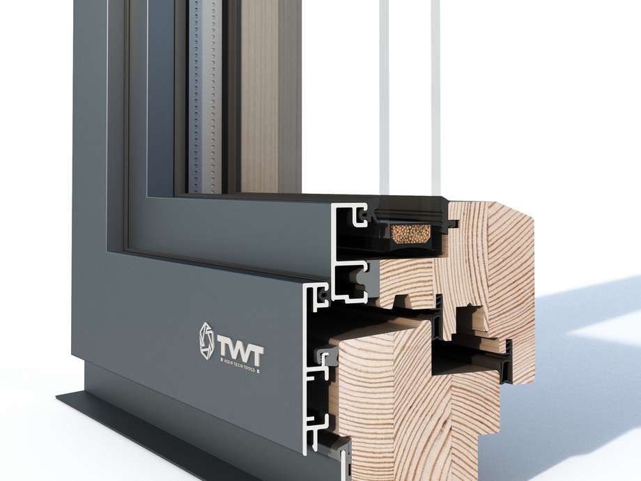 Gutmann/Zuani: Neues 68²mm-Holz-Aluminiumfenster Mira TWT geht im März ...