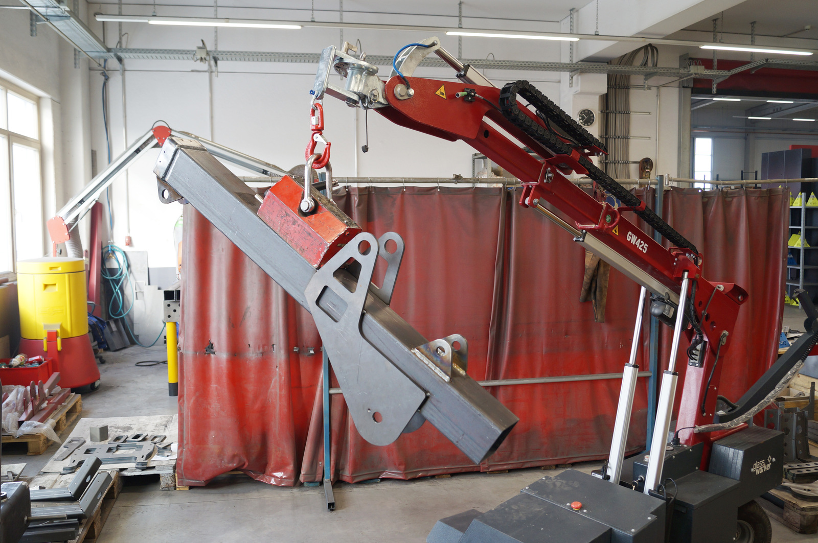 Der Sondergerätebau ist ein wichtiges Standbein bei Uplifter