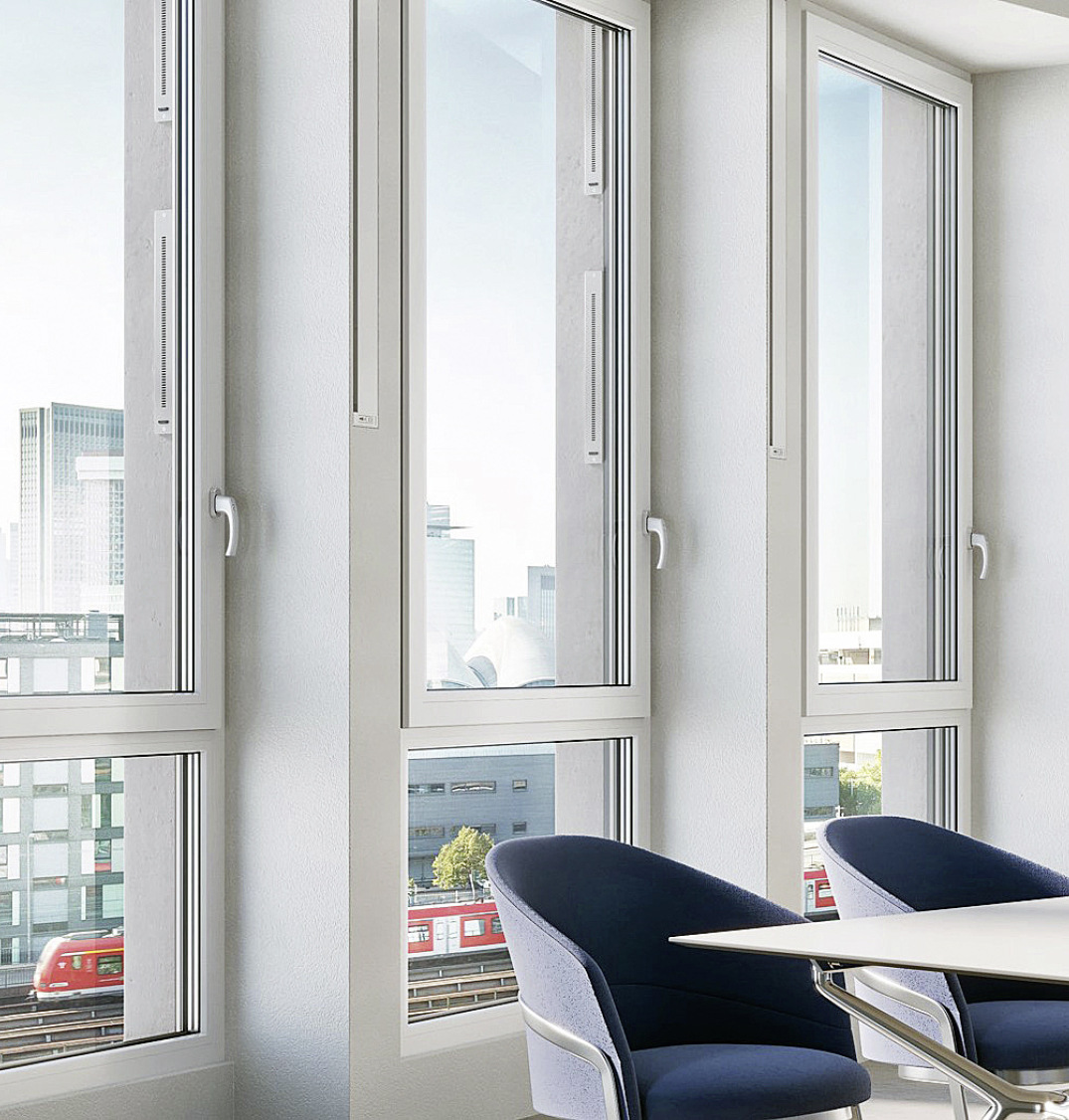 AEROMAT VT von SIEGENIA - Fassadenlüftung der Extraklasse