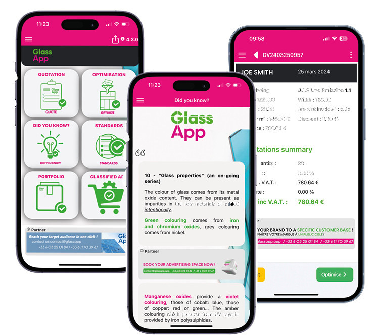 Cleveres Tool für die Glasindustrie - So funktioniert die GlassApp