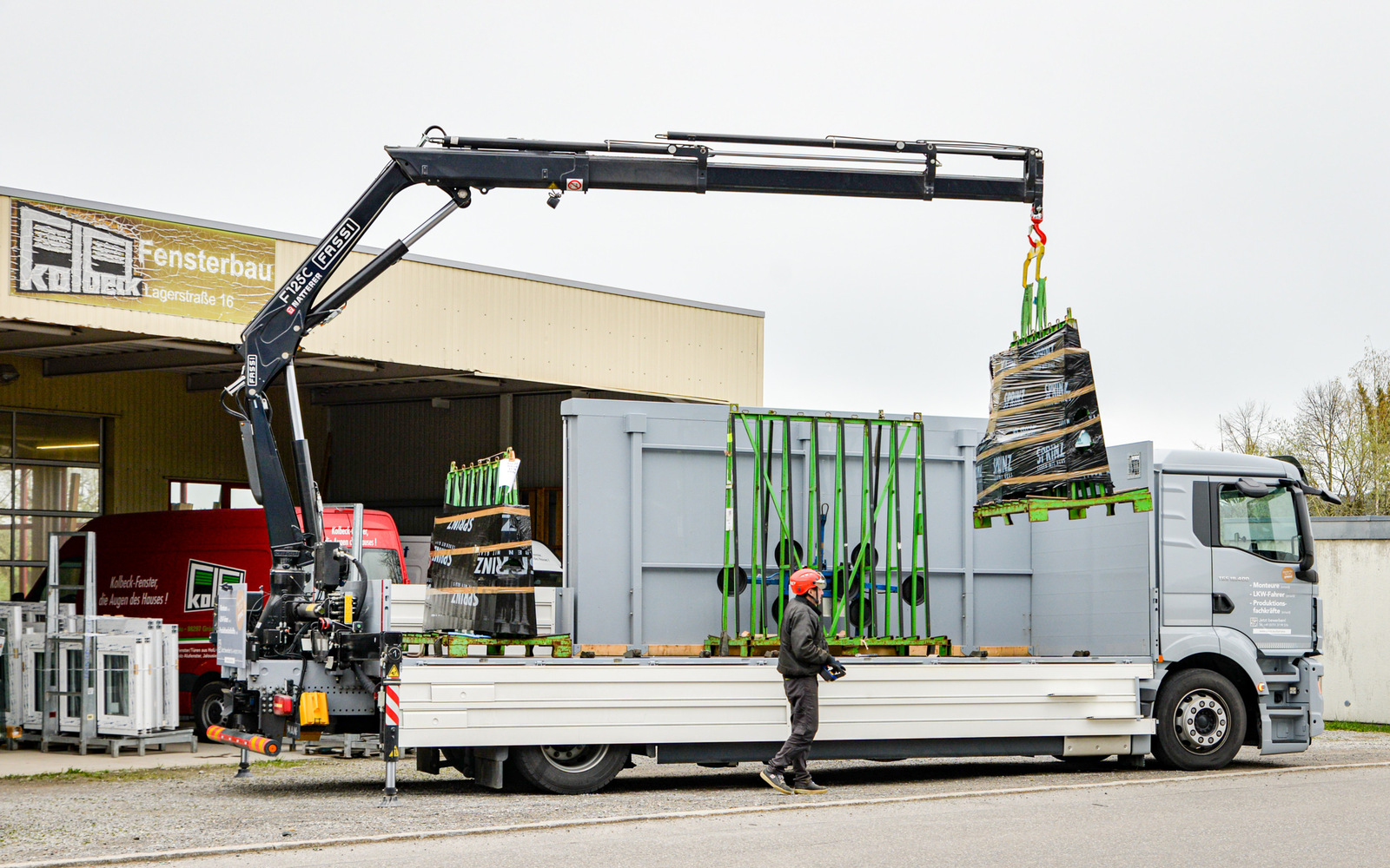 Fassi-Kran für Liefer-Lkw von Sprinz
