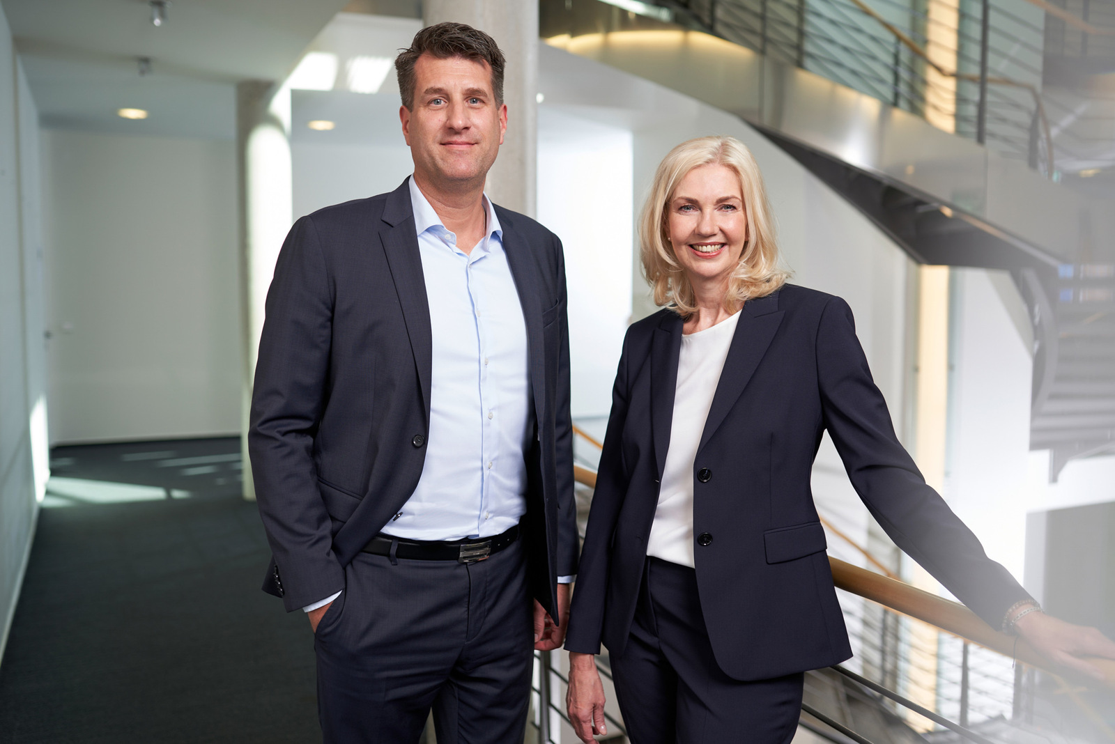 Silke Stehr und Matthias Mager sind das neue Führungs-Duo bei Velux ...