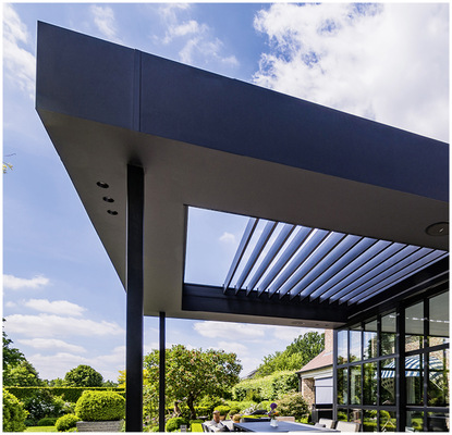 Renson Aero Skye als aufschiebbares Einbau-Lamellendach - Freier Blick ...